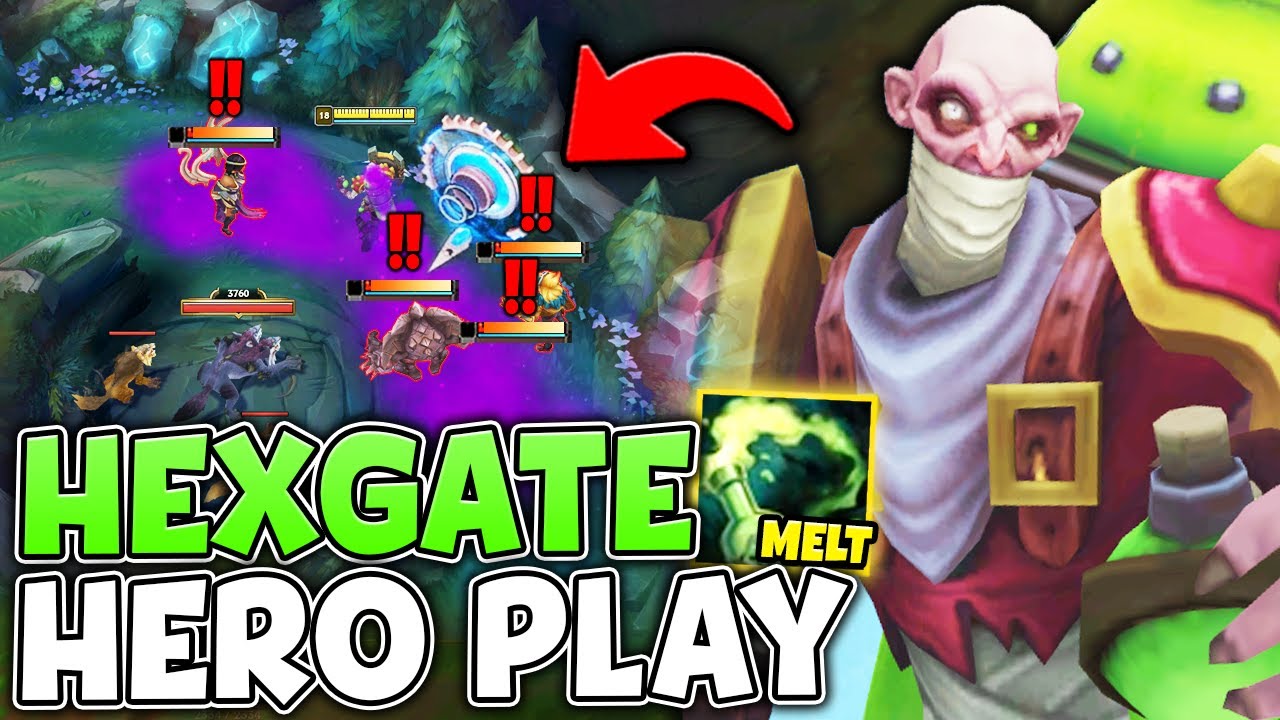 ONE OF THE BEST SINGED PLAYS OF MY LIFE!! (THE 500 IQ HEXGATE PLAY ...