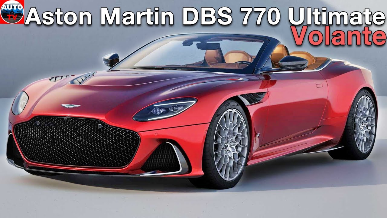 All NEW Aston Martin DBS 770 Ultimate Volante - PREMIERE (Limited ...