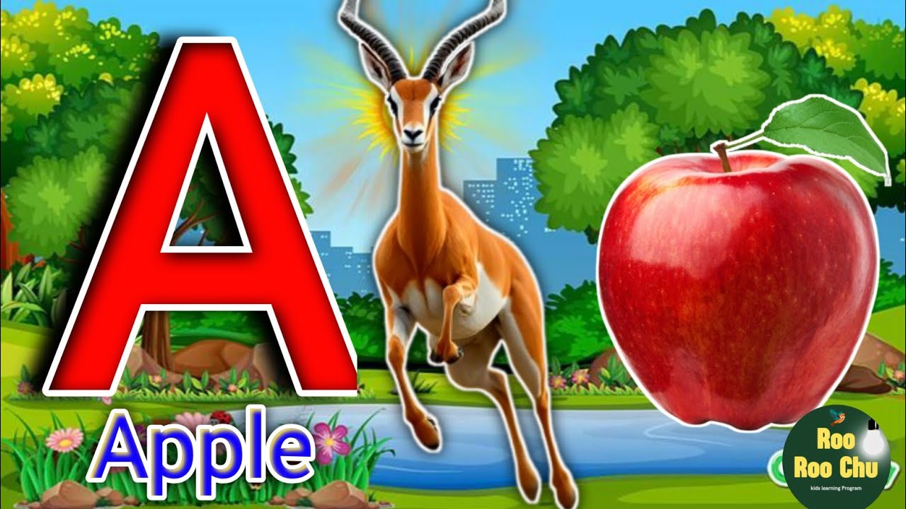 English Alphabet for Kids | A to Z Learning with Fun & Animation - YouTube