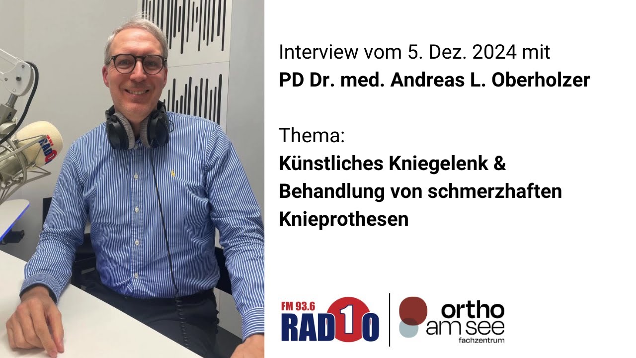 Schmerzhafte Knieprothese | Interview mit PD Dr. med. Andreas L ...