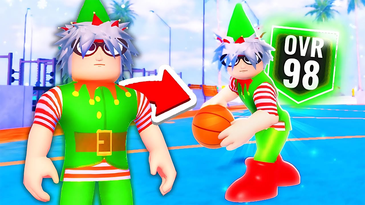 I Used My BEST BUILD in Roblox Playground Basketball - YouTube