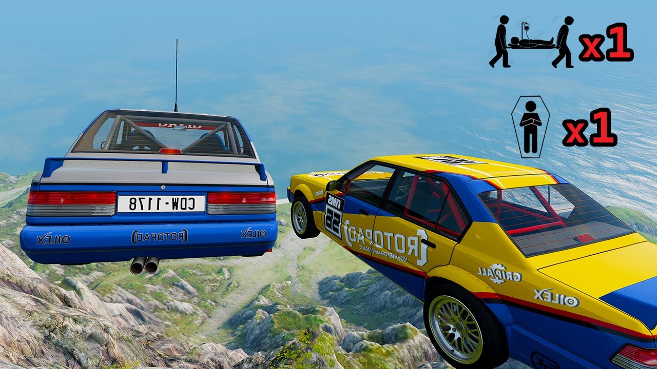 Realistic High-Speed Car Crashes in BeamNG.drive #10 |Ultra Detailed ...