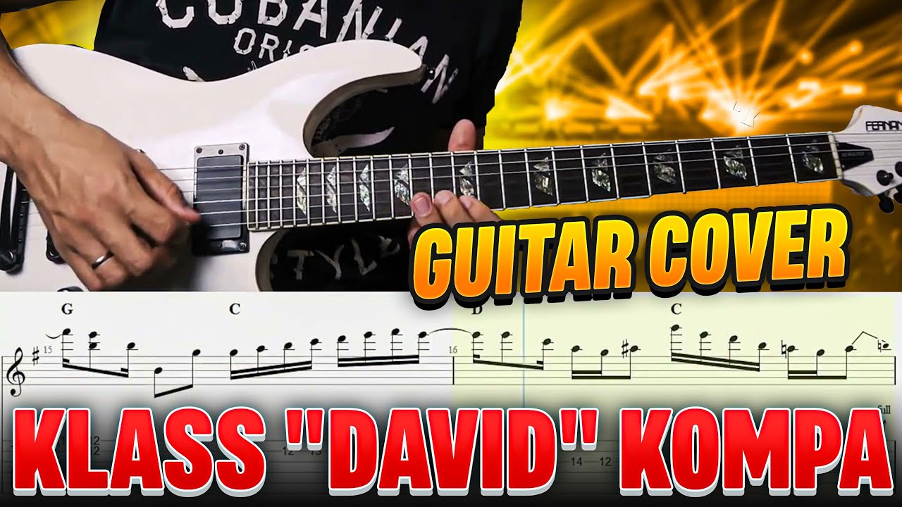 KLASS "DAVID" Kompa Guitar Groove Cover with Tabs - YouTube