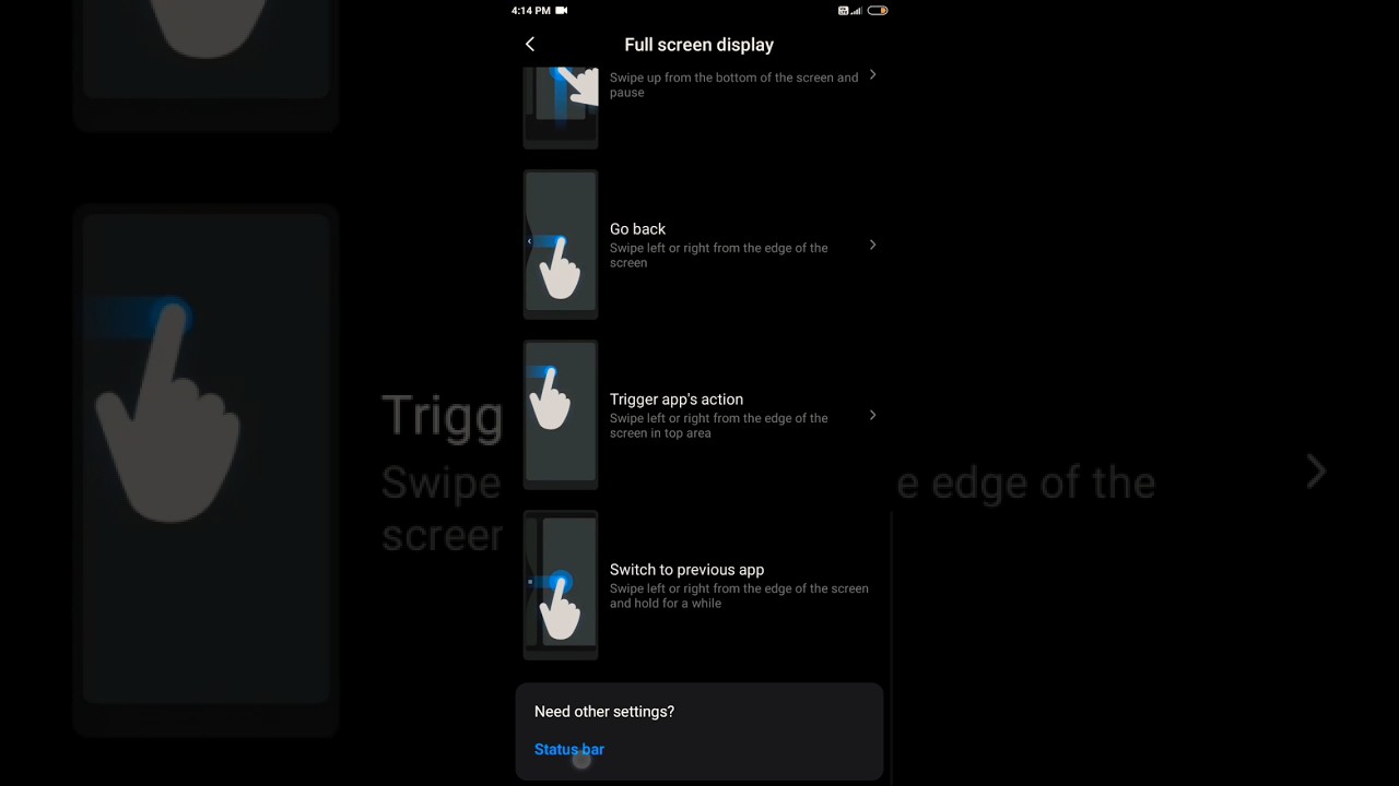 all redmi phone full screen display setting - YouTube