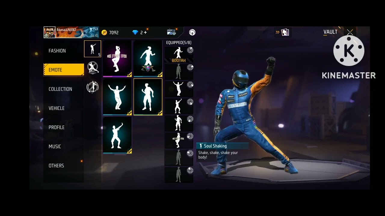 free fire bandal character gun skin super bandal - YouTube