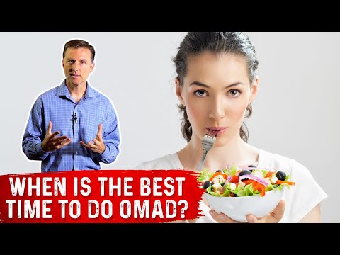When is the Best Time to Do OMAD (One Meal A Day)? - Dr. Berg on Intermittent Fasting
