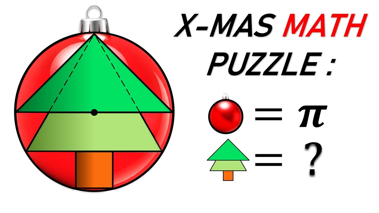 Can You Solve This Simple Christmas Ornament Math Puzzle? - YouTube