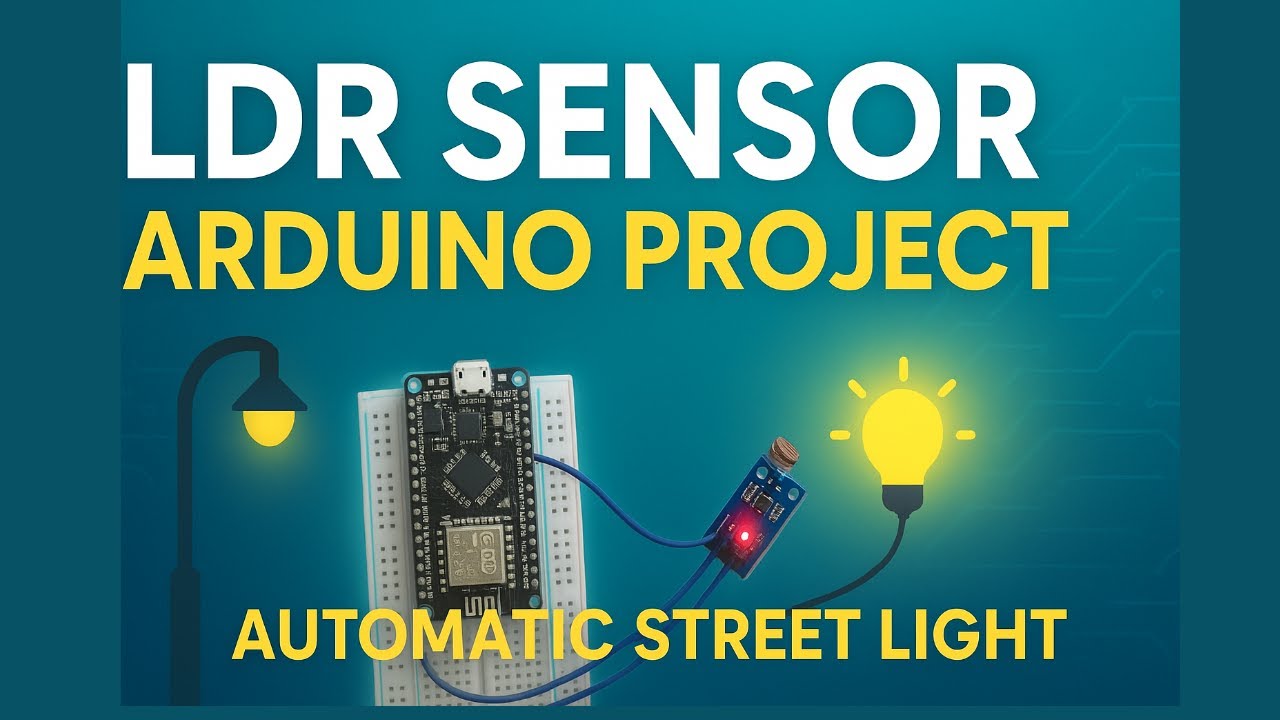 ldr sensor project | ldr sensor | embedded projects using arduino | iot ...