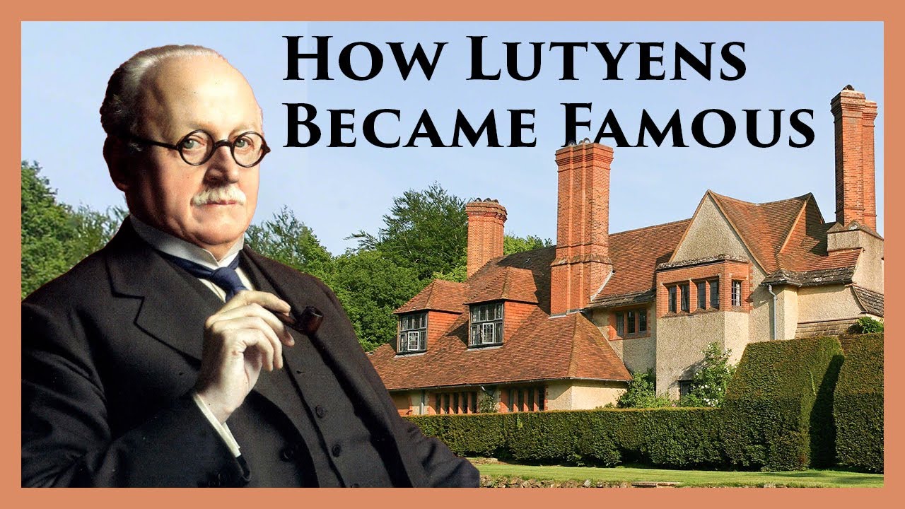 Sir Edwin Lutyens and Country Life, with Clive Aslet - YouTube