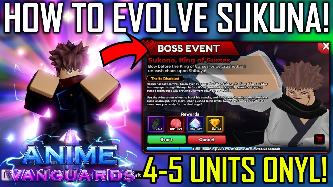 How To BEAT The New [BOSS EVENT] For Sukuna Evolution In Anime ...