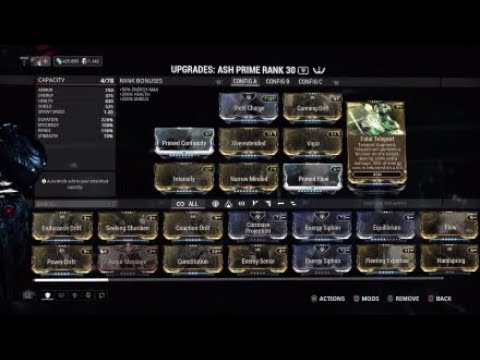 Warframe ash teleport and Covert Lethailty Dagger build's - YouTube