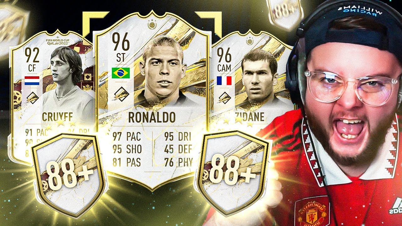 INSANE ICON PACKED In 88+ Prime, Mid or WC Icon Player Pick!!! - YouTube