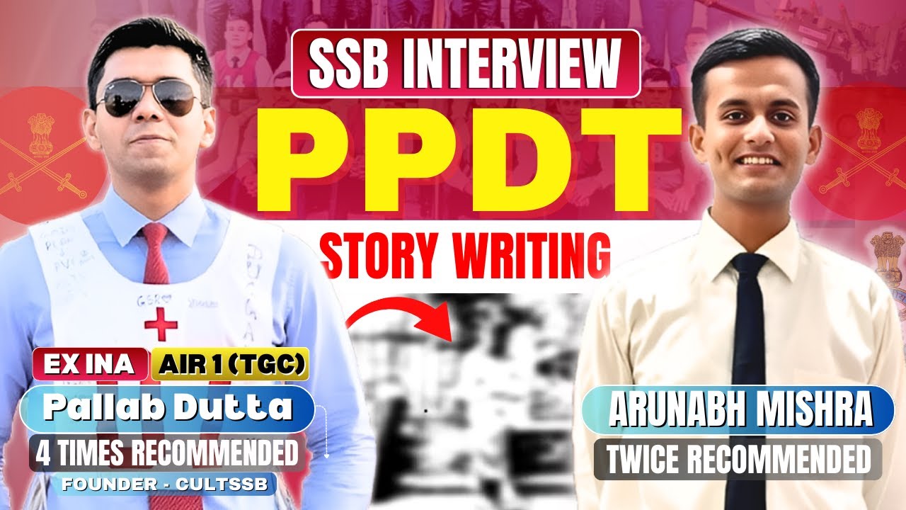 PPDT PICTURE PERCEPTION & STORY WRITING | SSB Interview - YouTube