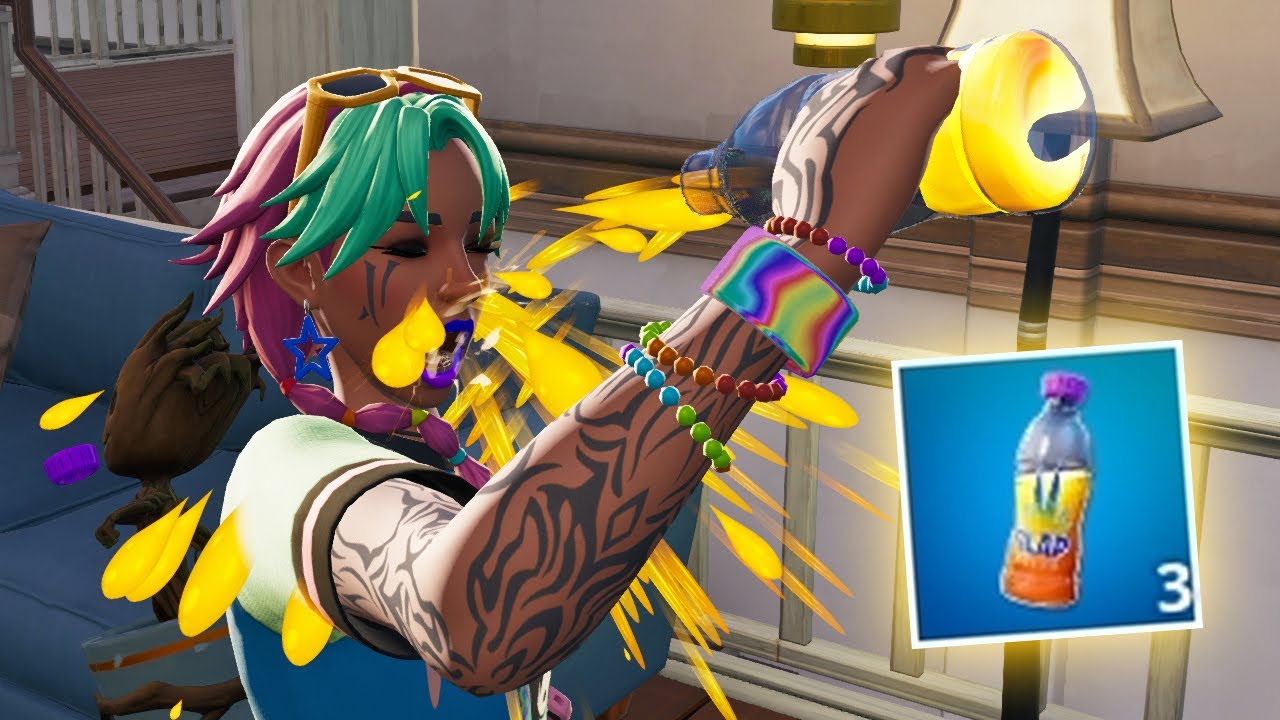 Slap Juice - New Item in Fortnite Chapter 4 Season 1 - YouTube