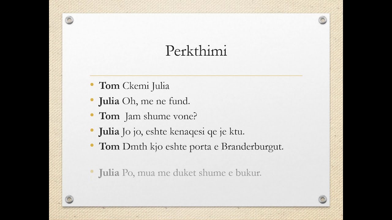 Gjermanisht Shqip Perkthim. Leksioni i 8. Niveli A1. - YouTube