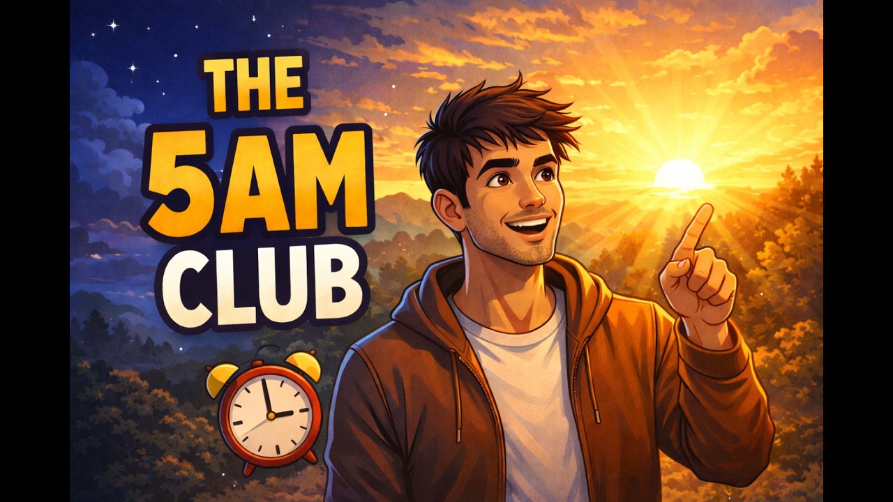 The 5 AM Club | Full Audiobook Summary - YouTube
