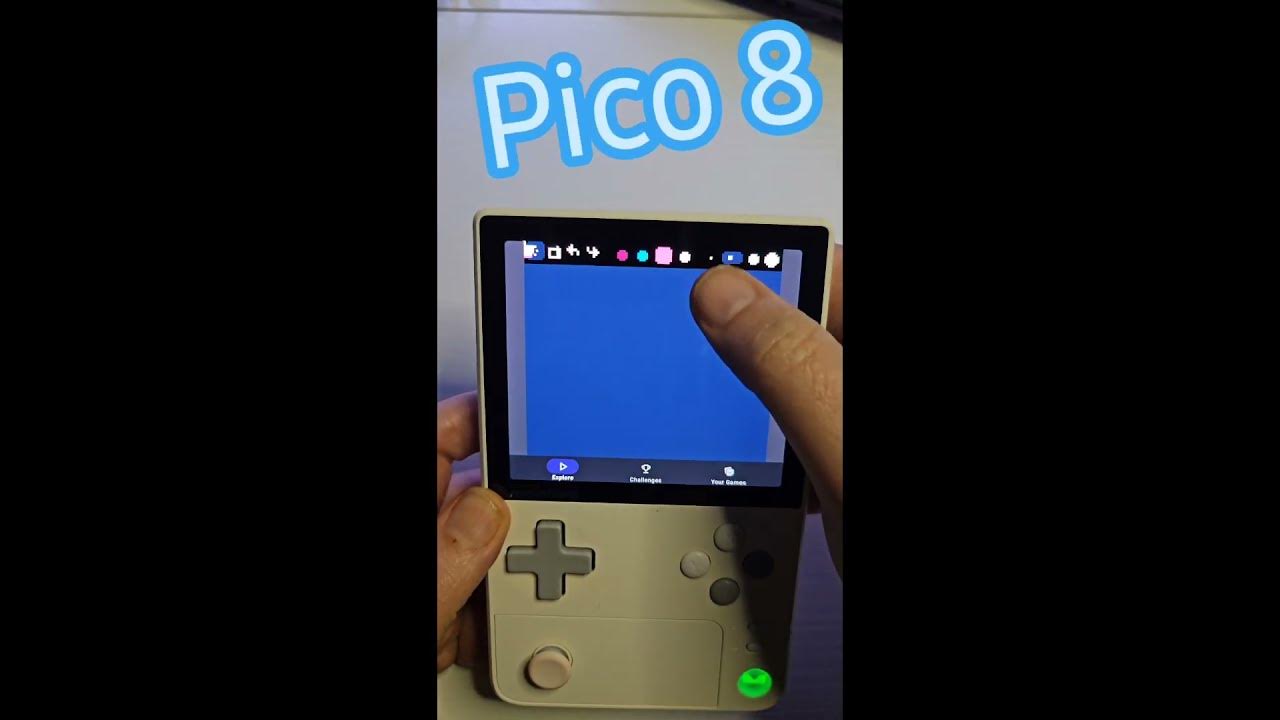 Unbelievable Graphics: Pico-8 Games Shine On The Ayaneo Pocket Dmg! - YouTube