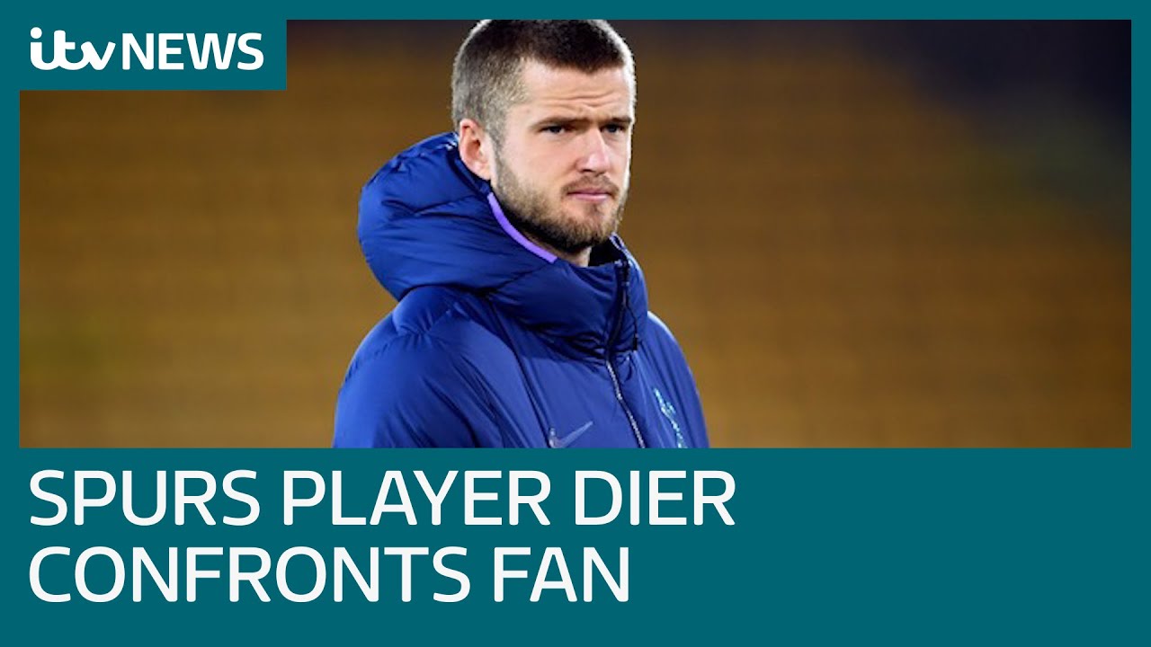 Spurs player Eric Dier climbs into stands to confront fan after penalty ...