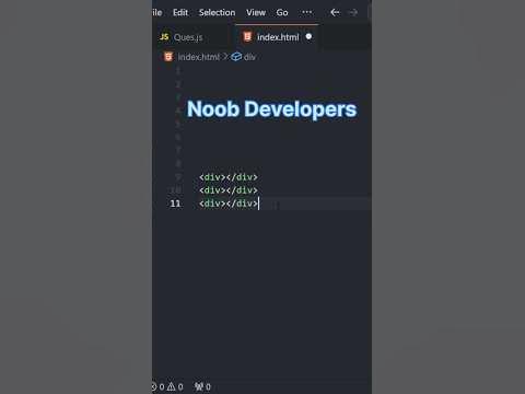 Vs Code Tips & Tricks #part9 |Webdevelopers #coding #javascript #mernstack #codinglife # ...