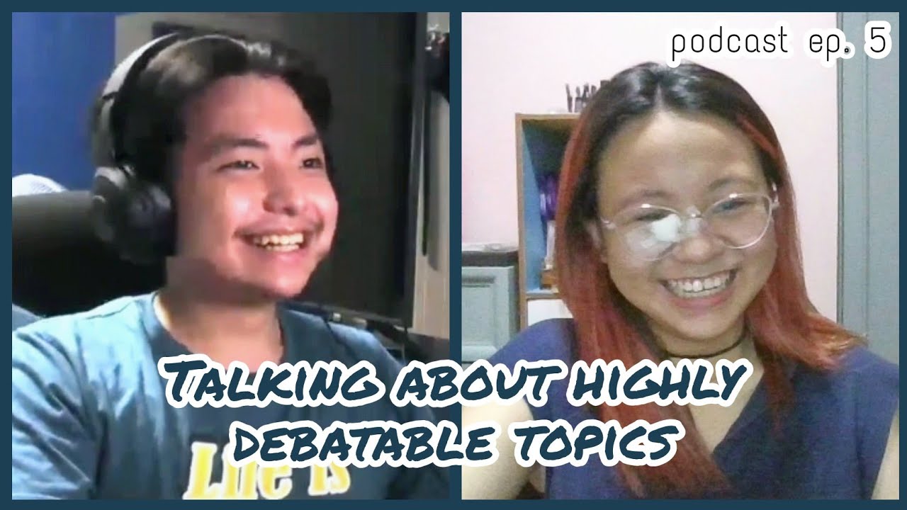 Talking about highly debatable topics (relationships, red flags ...