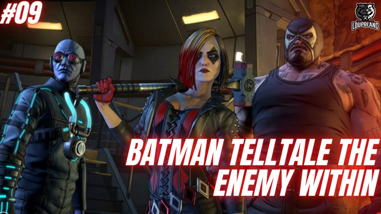 Batman telltale the enemy within Let's play #09 - YouTube