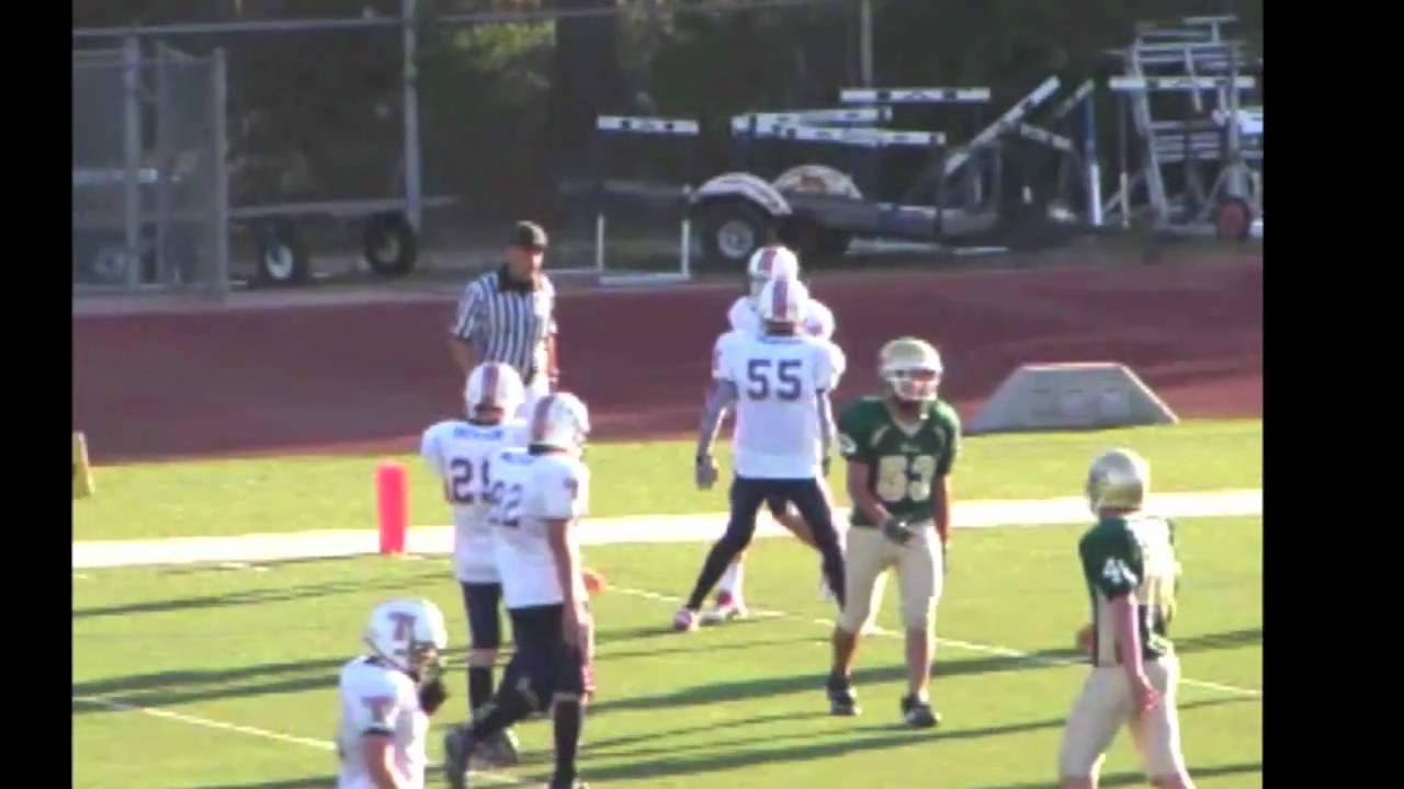 Jake Smeltzer- # 9 Wide Receiver 2010 8th Grade POP Warner Season ...
