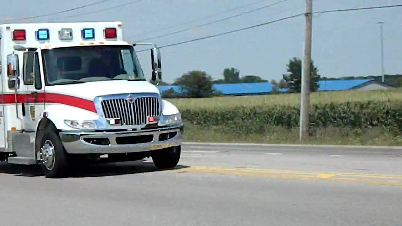 Medic 143 & Sheriff Responding to Roll-Over Accident VIEW 1 - YouTube