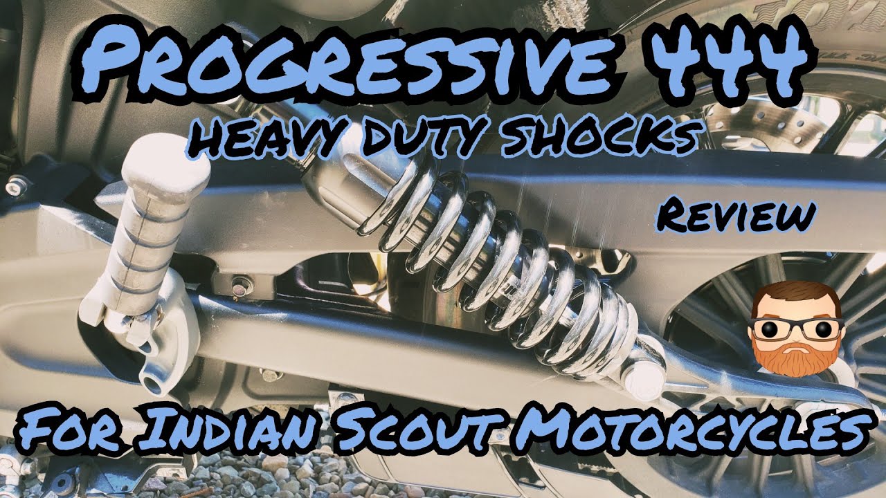 Progressive 444 Shocks Indian Scout Bobber | Reviewmotors.co