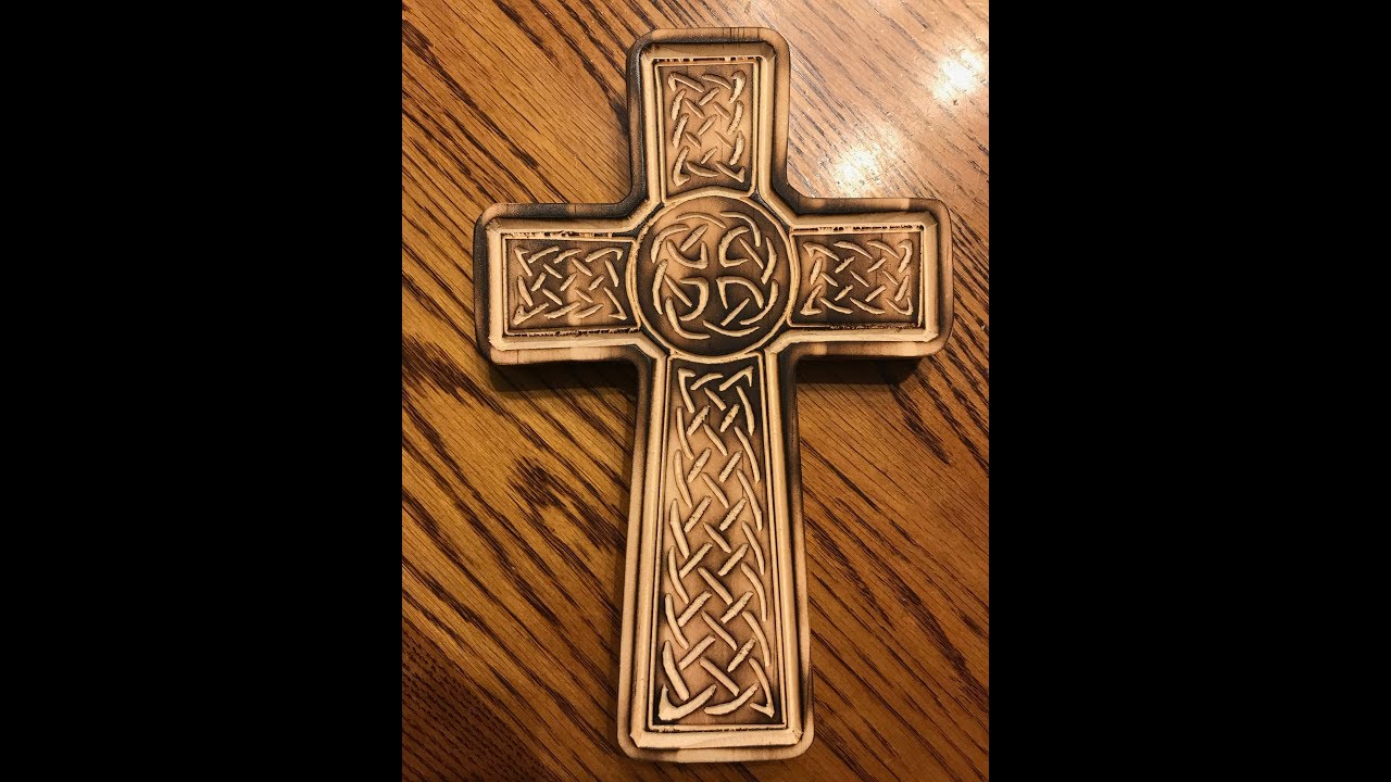 CNC Wood Cross - YouTube