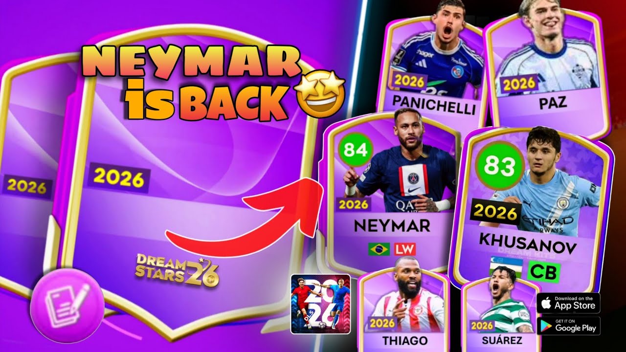 DREAM STAR 2026 CONFIRM PLAYER 🔥🔥।। অফিসিয়াল আপডেট।। DLS 26 new dream ...