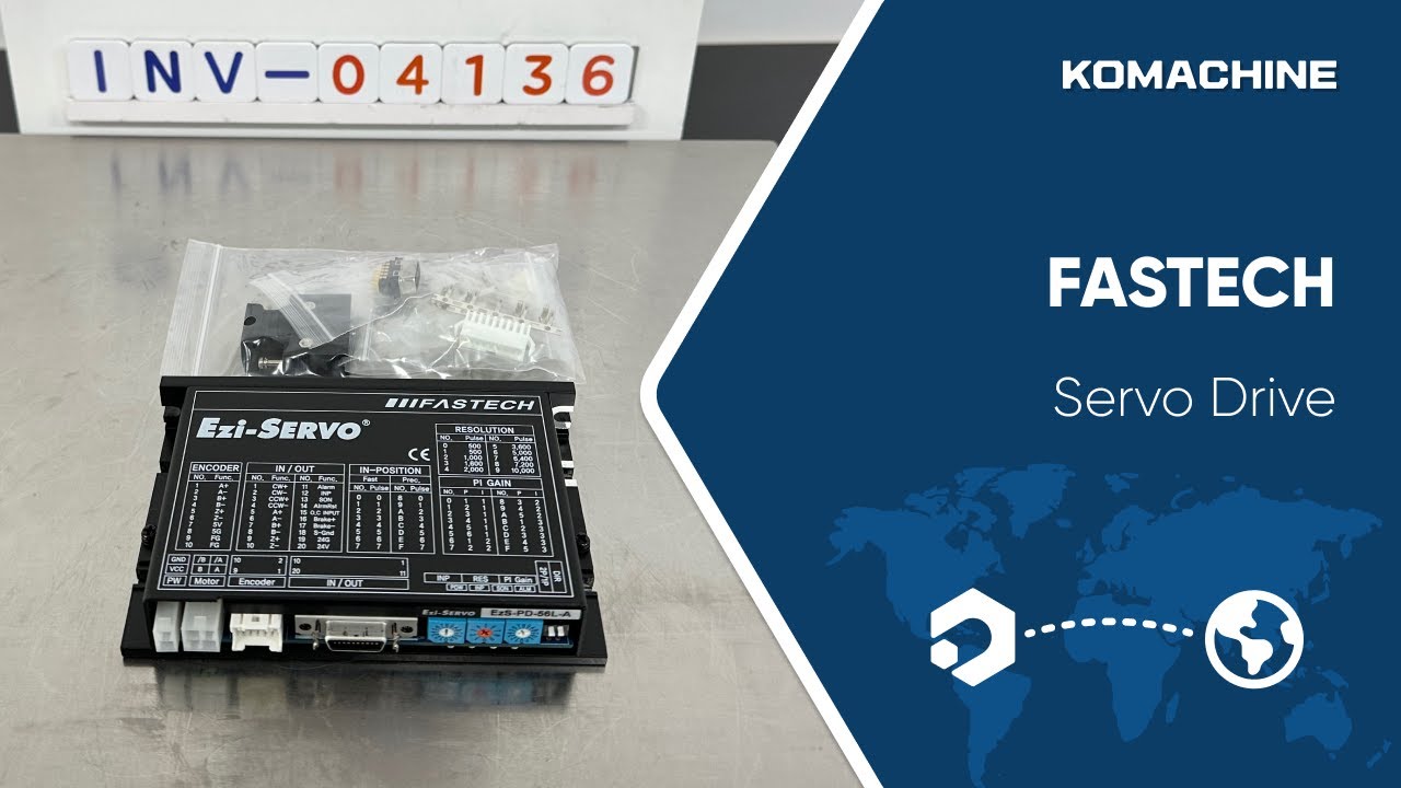 FASTECH / Servo Drive (EzS-PD-56L-A) / INV-04136 - YouTube