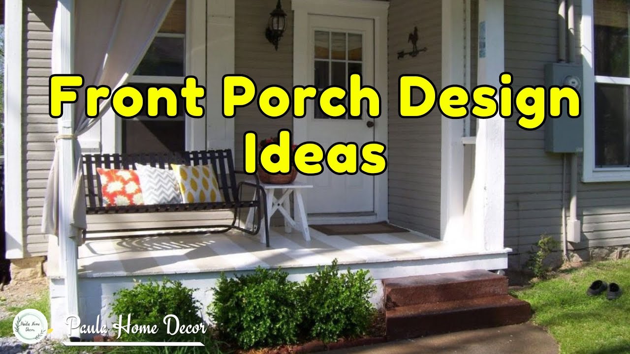 Creative Ideas For Small Front Porches Simple Yet Stunning Simple Porch ...