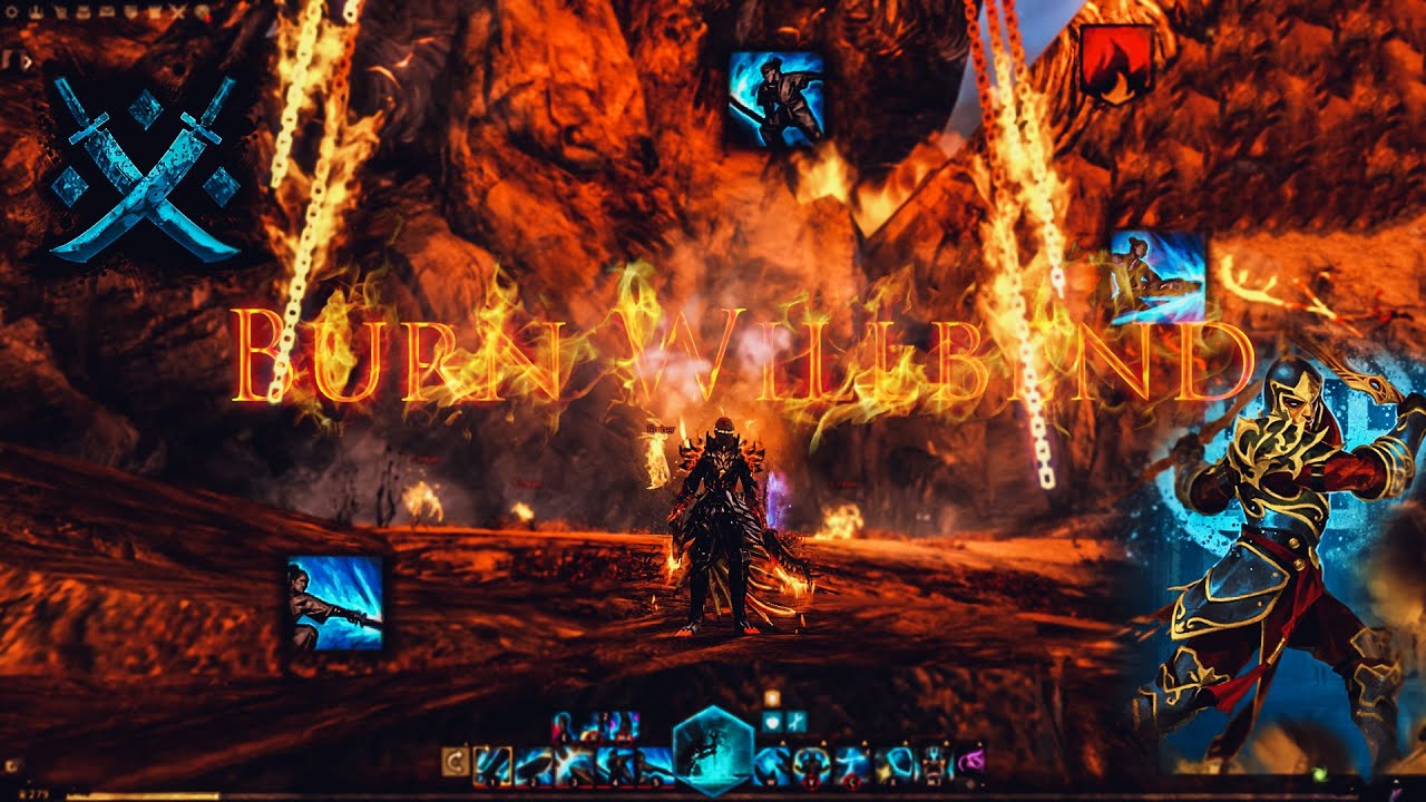 Guild Wars 2 WvW Roaming Chaos Burn Willbender - CLOUD MODE - YouTube