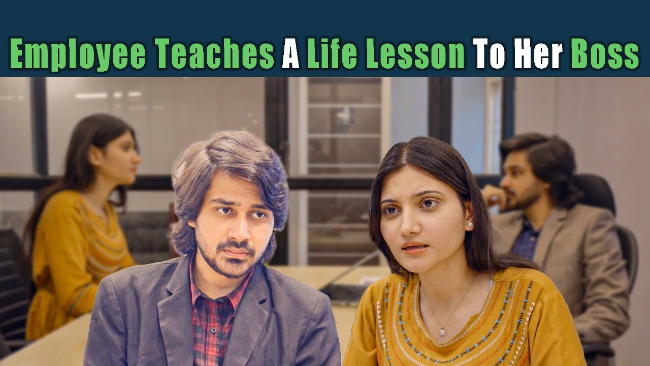 Employee Teaches a Life Lesson To Her Boss - YouTube