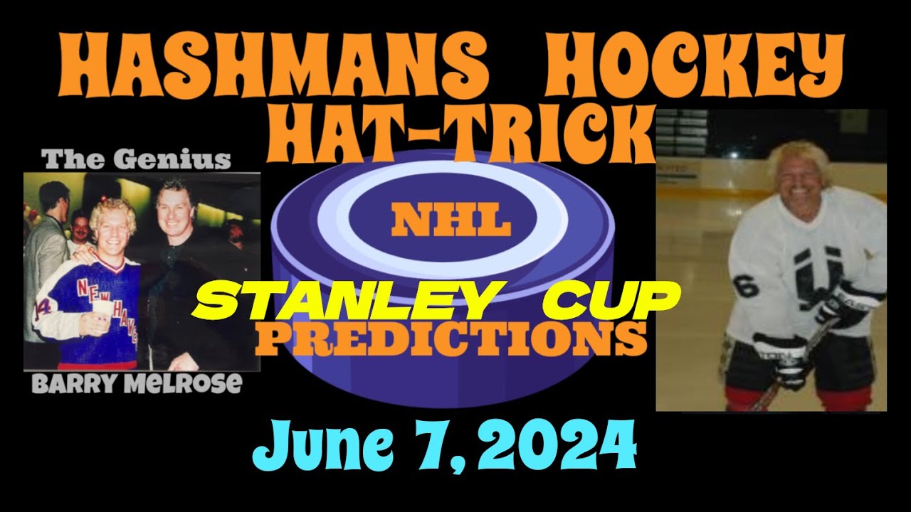 NHL Stanley Cup Finals Predictions Today Hashmans Hockey Hat-trick # ...