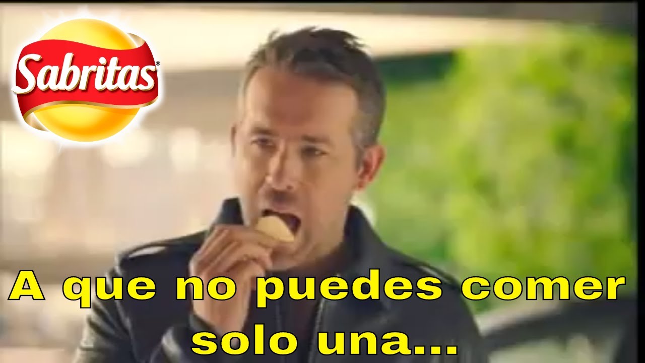 Comercial de Papas Sabritas con Ryan Reynolds 2019 - YouTube