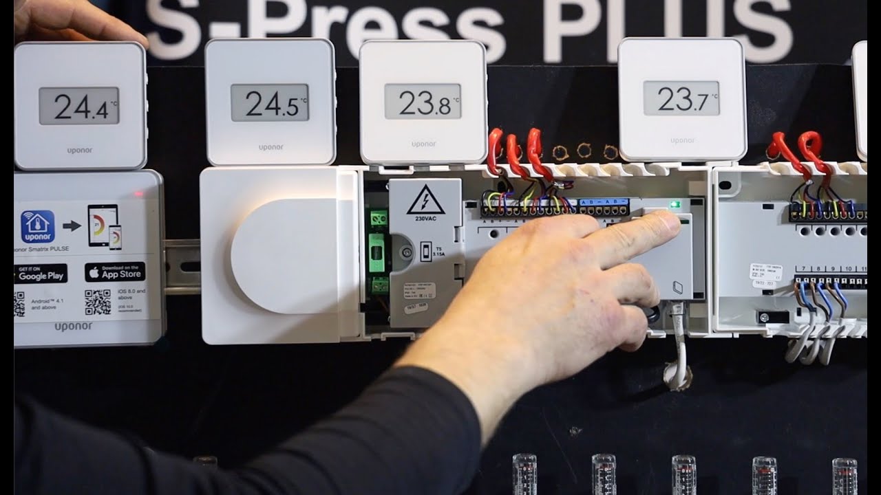 Uponor Smatrix Pulse. Планирование, монтаж и подключение проводной ...