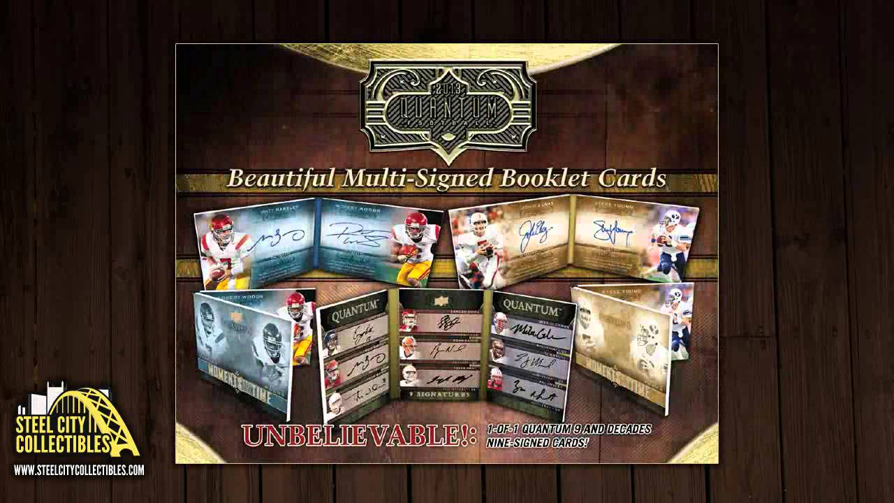 2013 Panini Quantum Football - YouTube