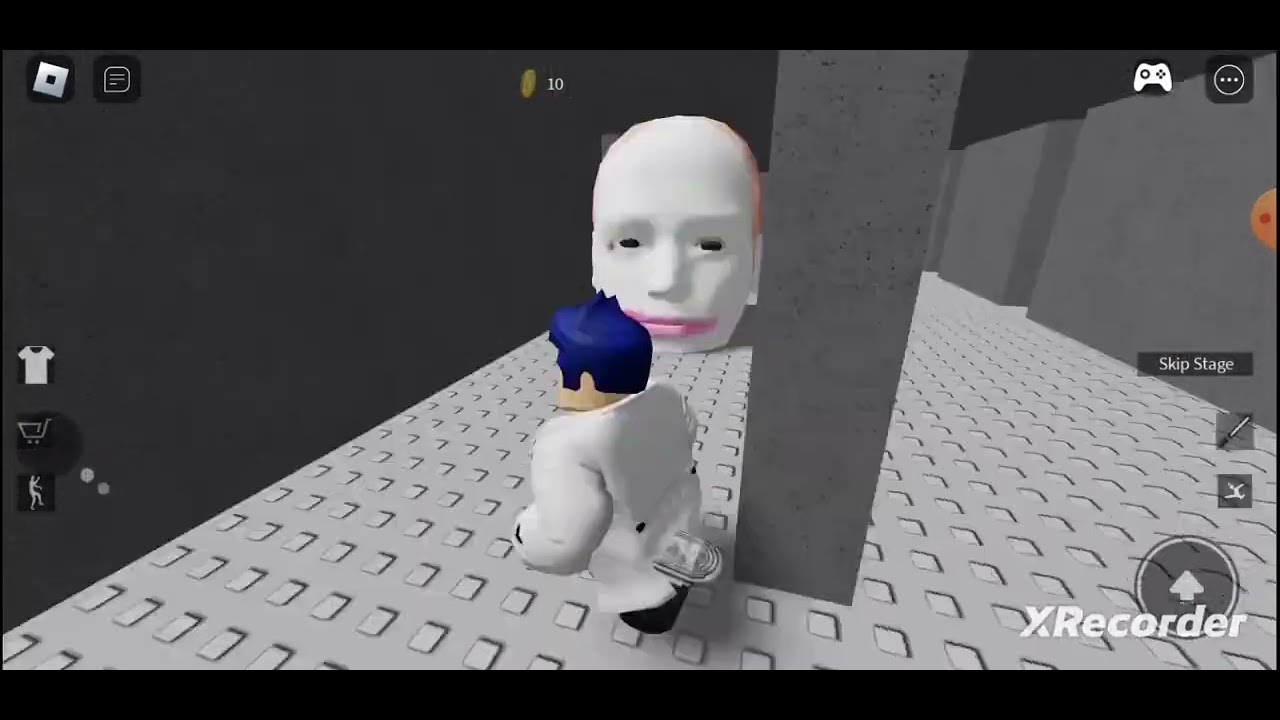 playing roblox horror map#1 - YouTube