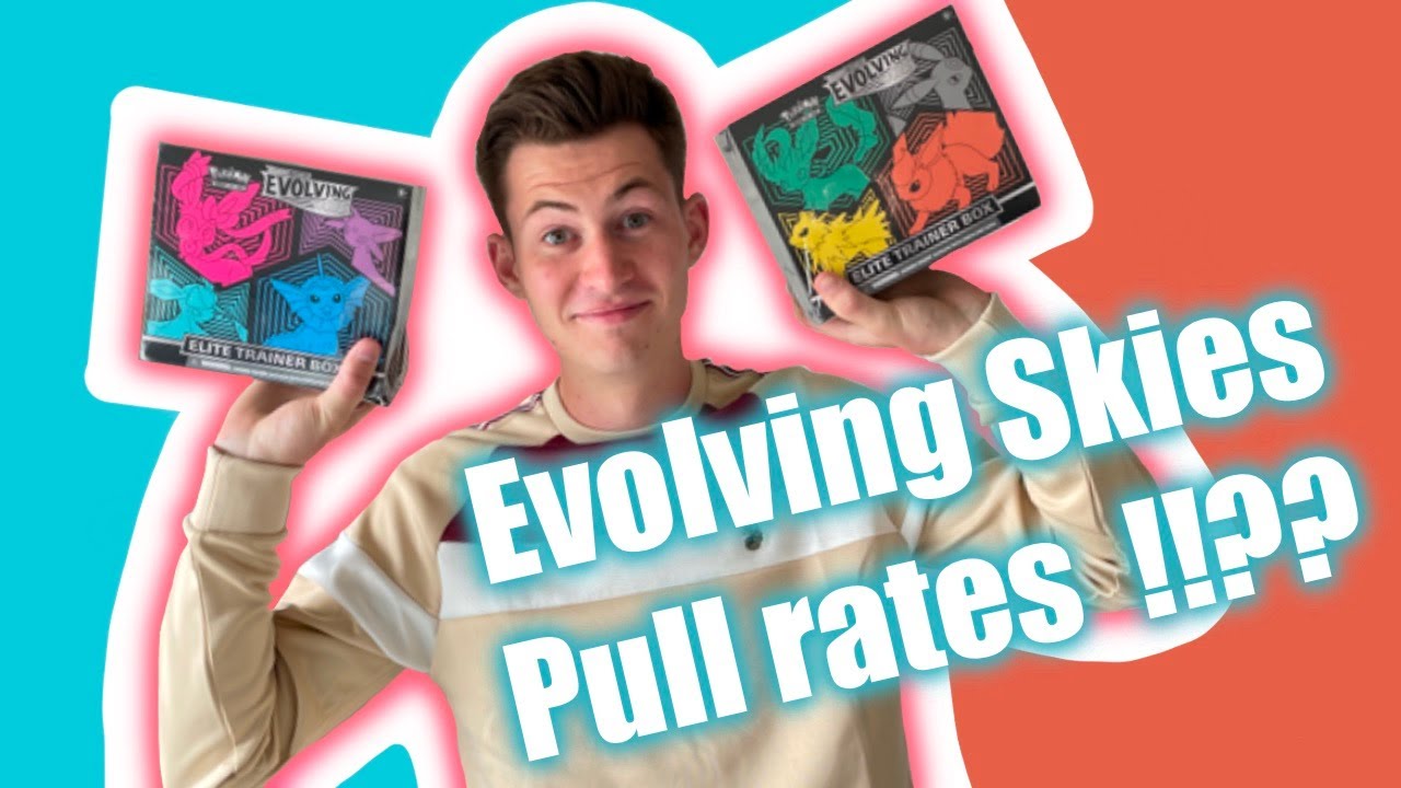 Comparing Evolving Skies Elite Trainer Box Pull Rates - YouTube