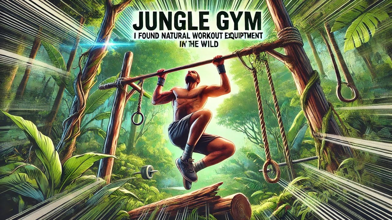 Jungle Gym : I Found Natural Workout Equipment In The Wild 💪 | VLOG 05 ...