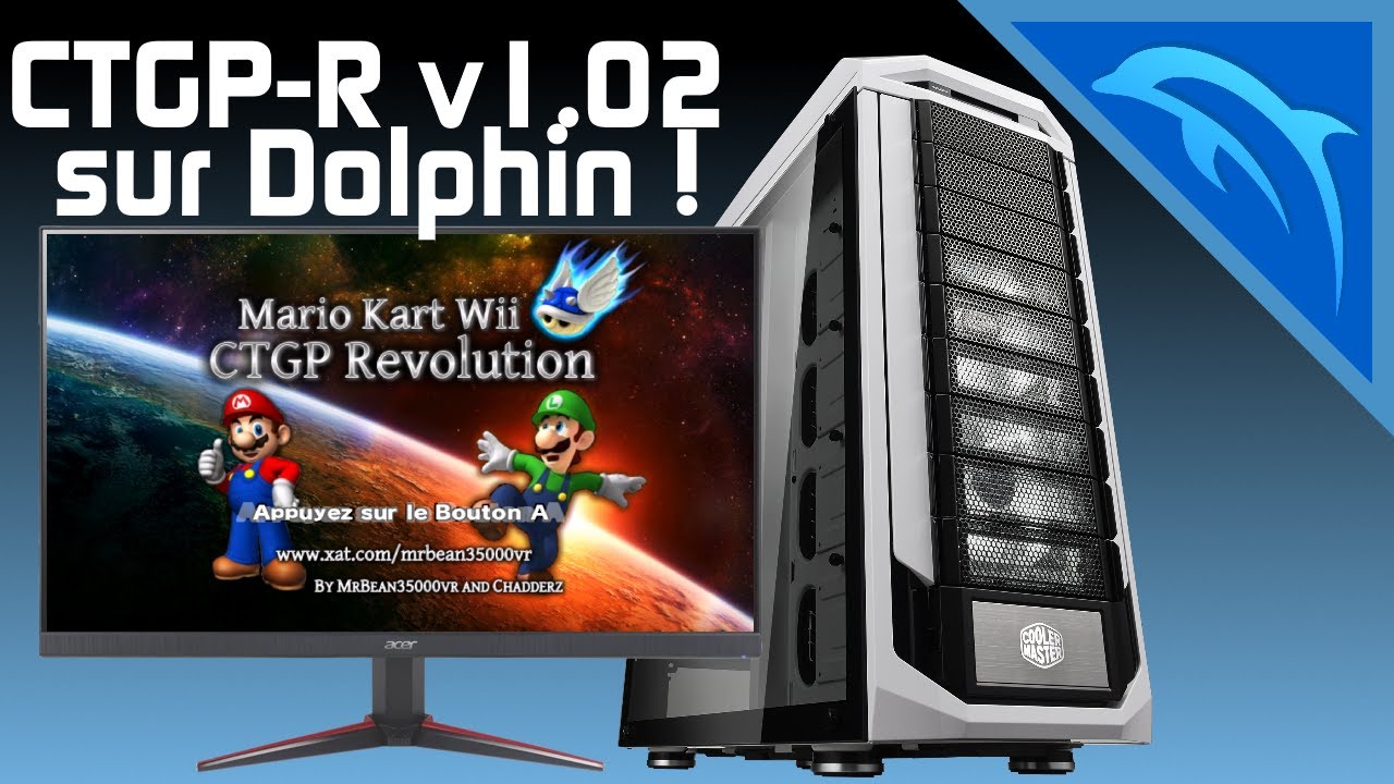 [Tuto] Créer une ISO de CTGP-R v1.02 pour y jouer sur Dolphin 🐬 - YouTube