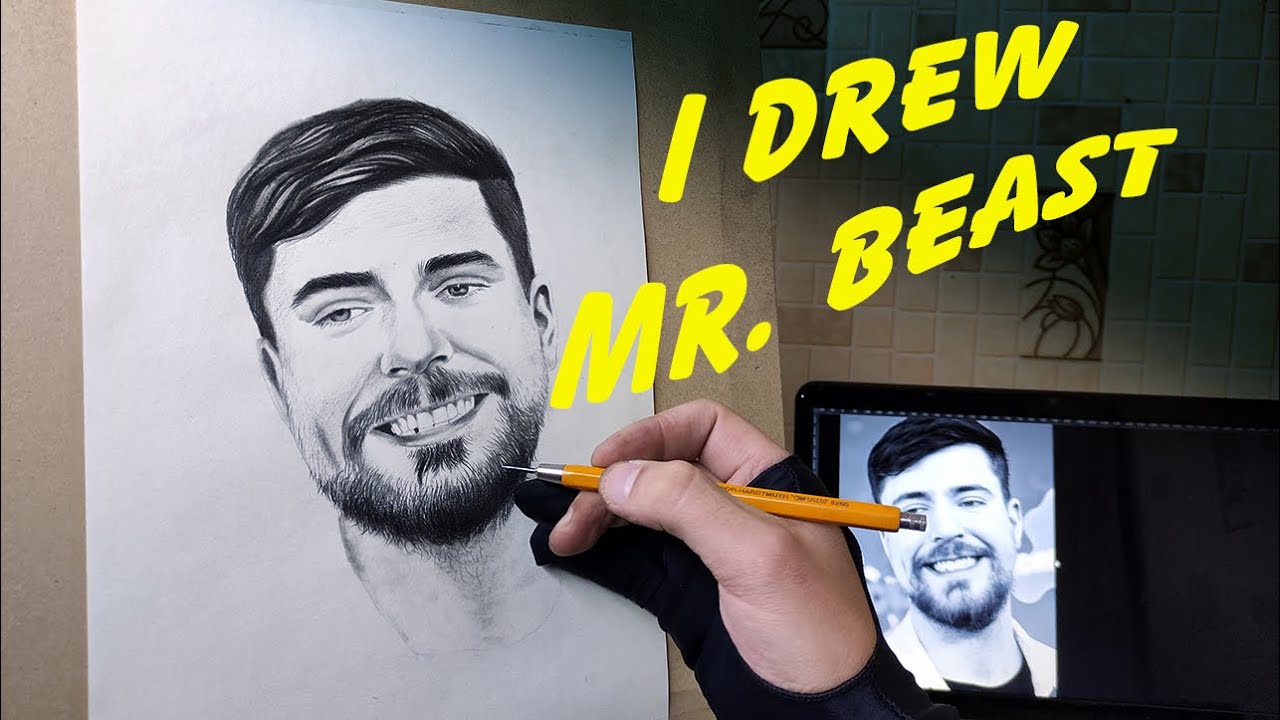 Unbelievable! Watch the Incredible Drawing by Mr Beast - YouTube