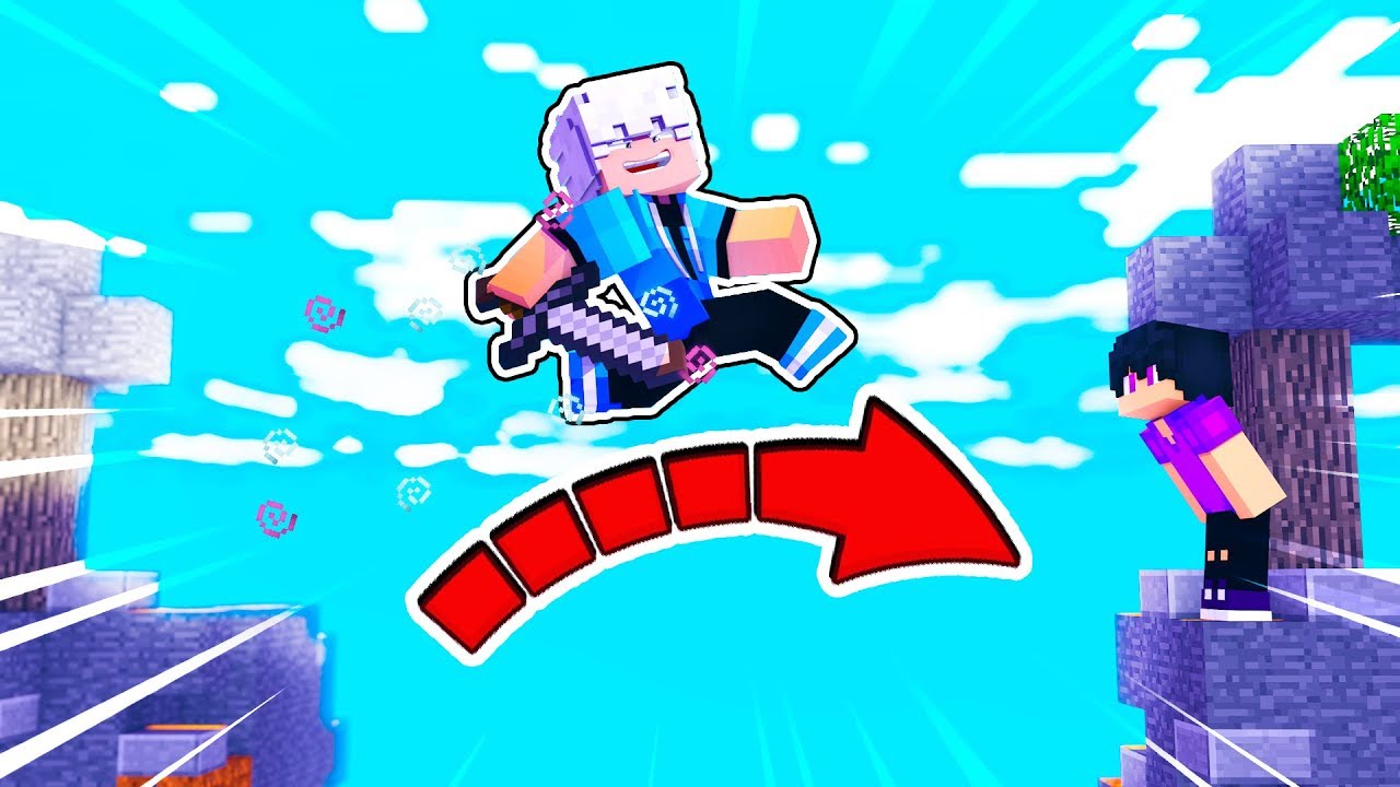 ESTRATÉGIA DO SUPER PULO + SPEED! - MINECRAFT SKYWARS - YouTube