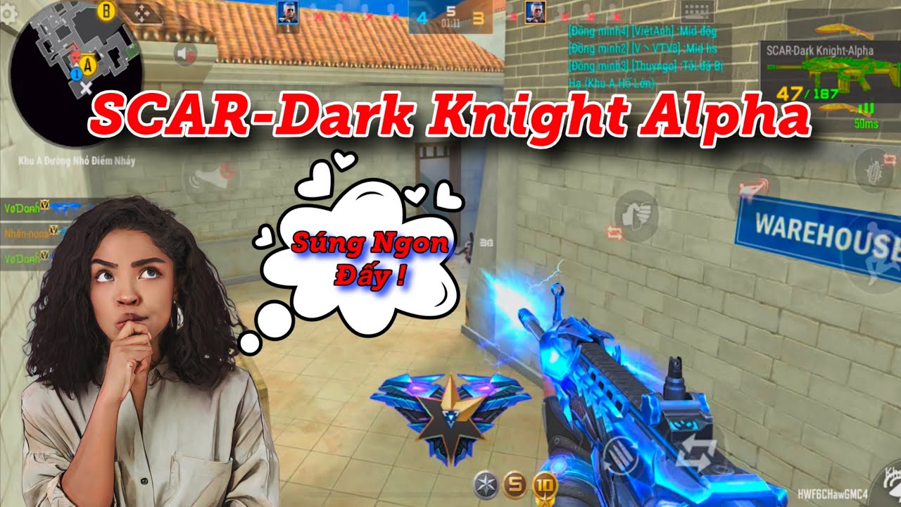 CF Legends | SCAR-Dark Knight-Alpha Súng Ngon Đấy, Chờ Ngày Ra Mắt Là ...