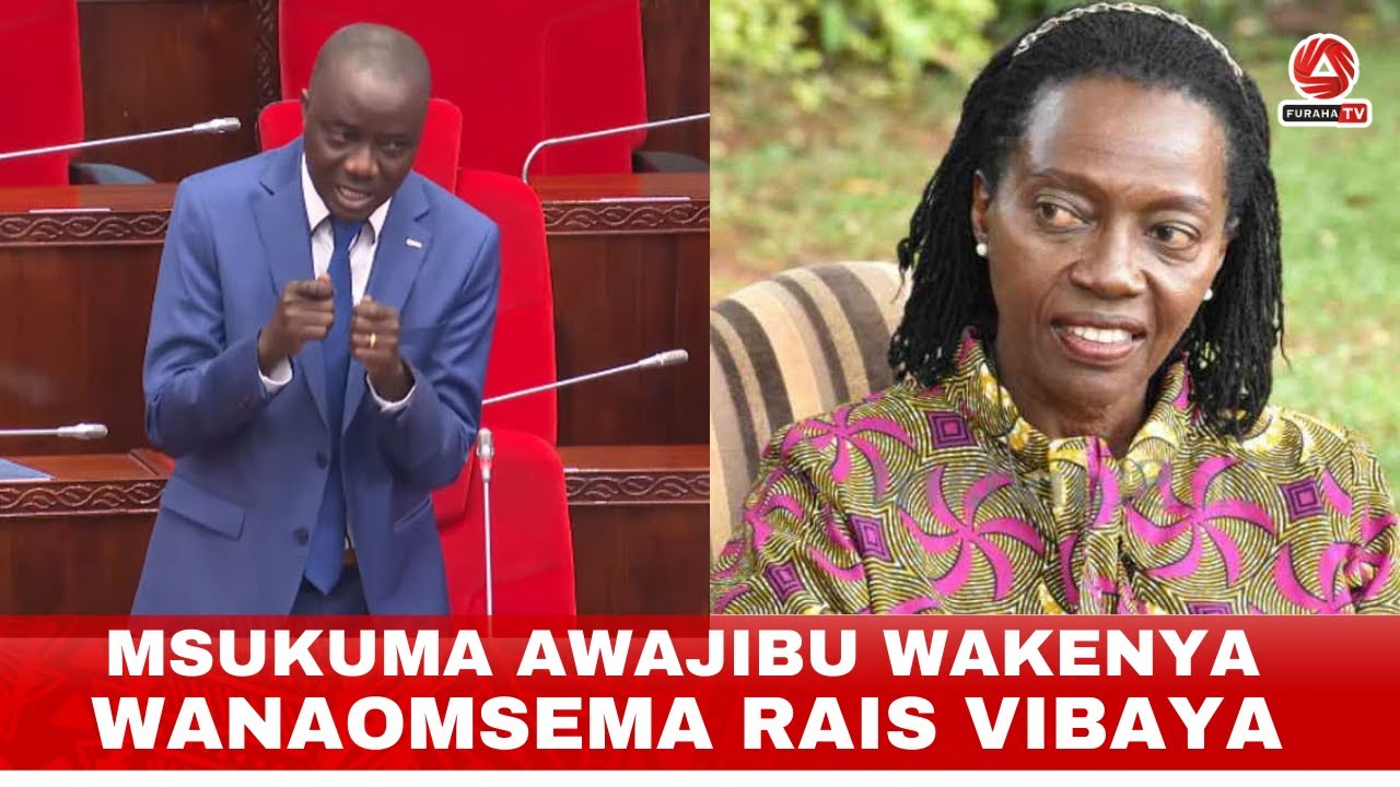 MBUNGE MSUKUMA AKIWASHA TENA BUNGENI AWAVAA WAKENYA KUMSEMA RAIS SAMIA ...