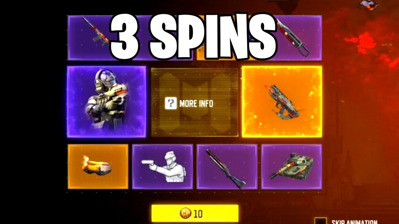 3 SPINS ON DECOMMISSIONED LUCKY DRAW WITH LEGENDARY PDW 57 BATTALION ...