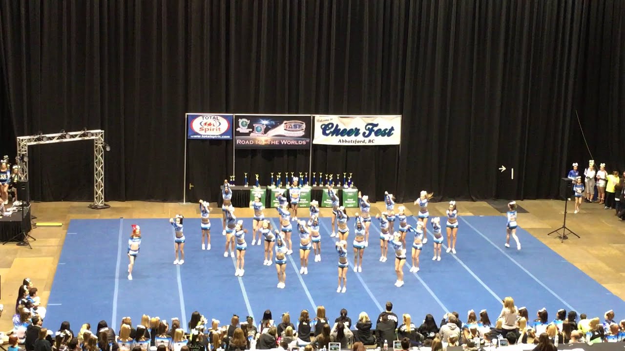 Feb 6th 2016 Cheerfest Competition Sr 2 Avalanche (1st place win) - YouTube