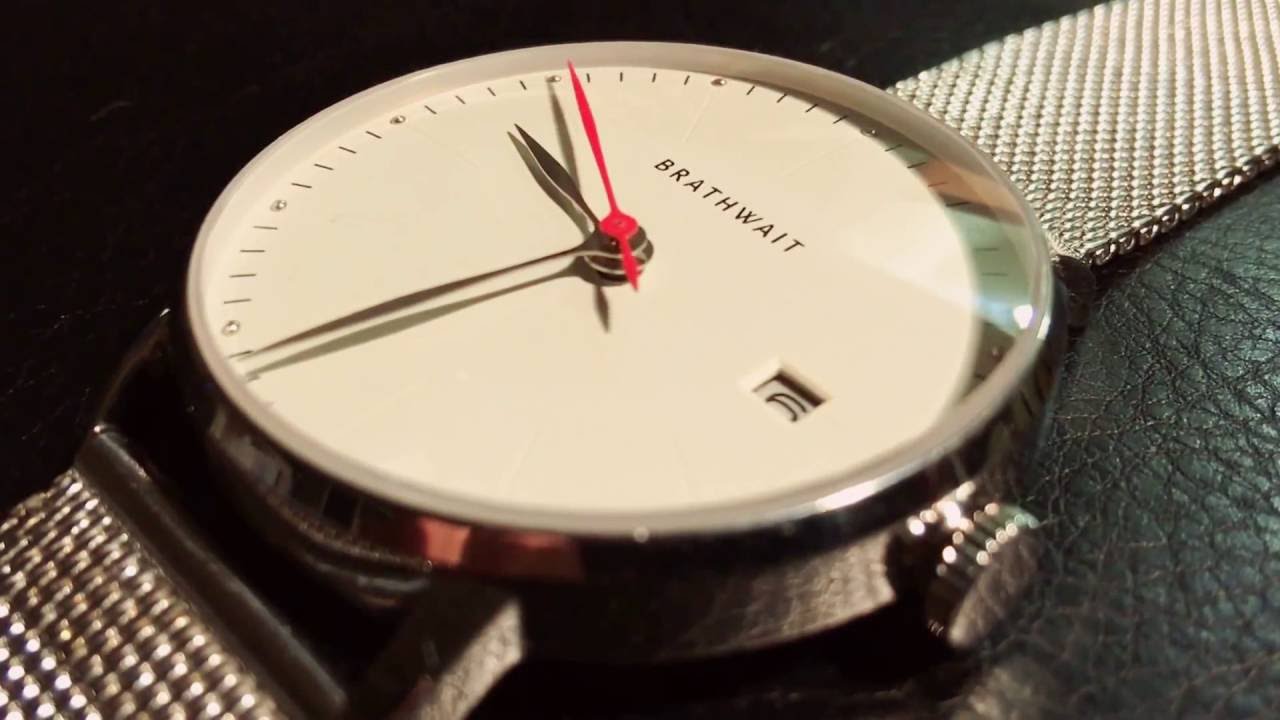 Brathwait Minimalist Automatic Watch - YouTube