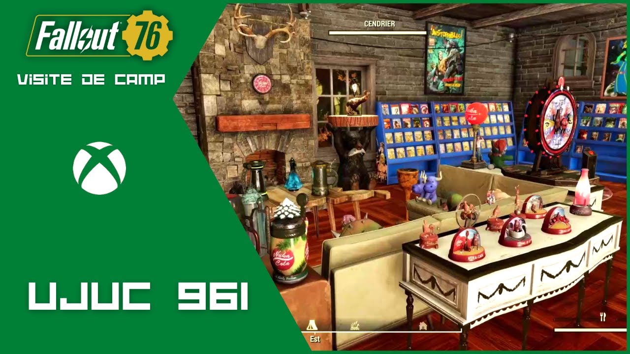 AMBIANCE CHALEUREUSE - Fallout 76 VISITE DE CAMP UJUC #961 - YouTube